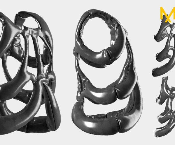 ArtStation - Streetwear Vest Skeleton Puffer #002 - Clo 3D / Marvelous ...