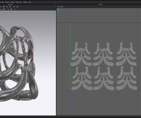 ArtStation - Streetwear Vest Skeleton Puffer #002 - Clo 3D / Marvelous ...