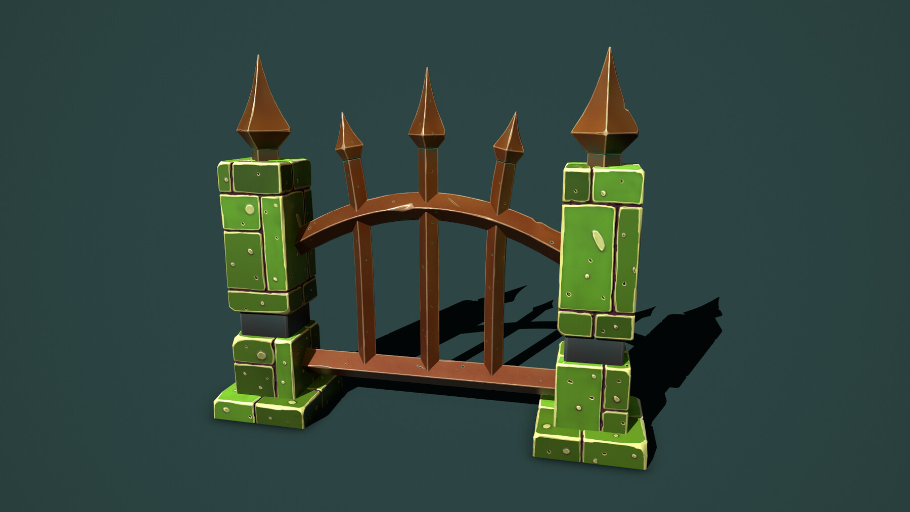 ArtStation - Fantasy fence | Game Assets