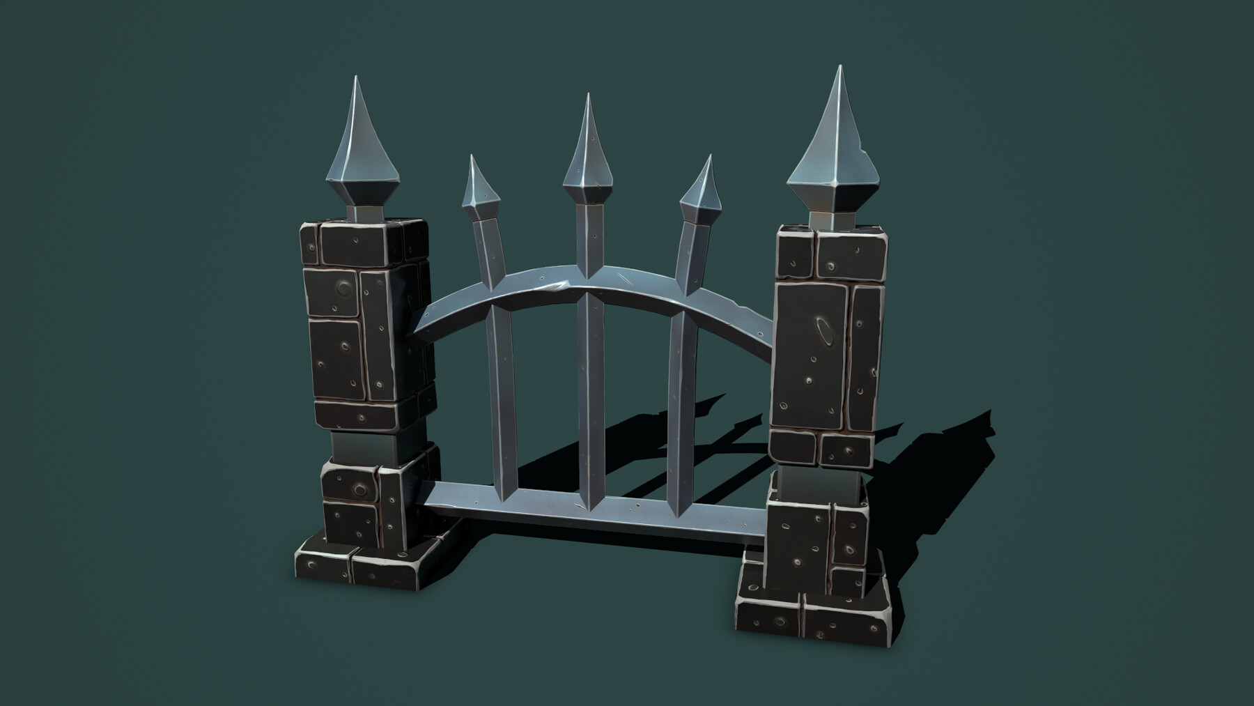 ArtStation - Fantasy fence | Game Assets