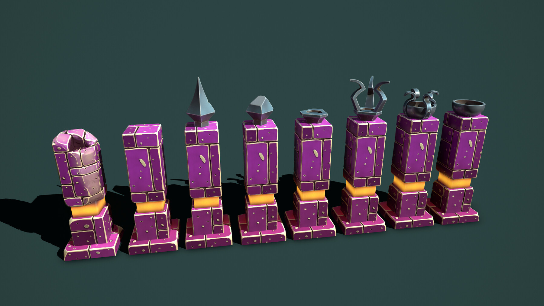 ArtStation - Fantasy fence | Game Assets