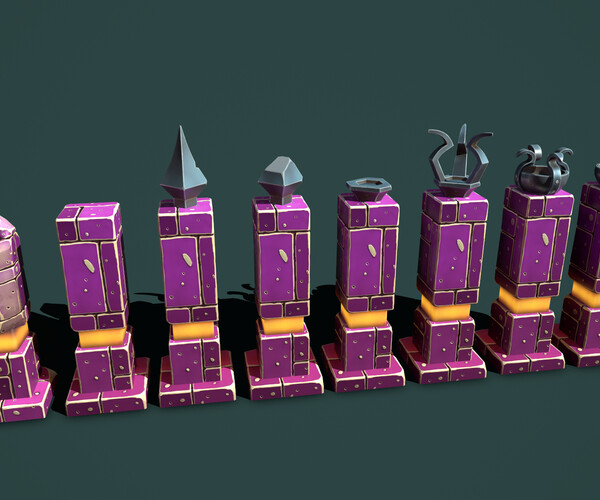 ArtStation - Fantasy fence | Game Assets