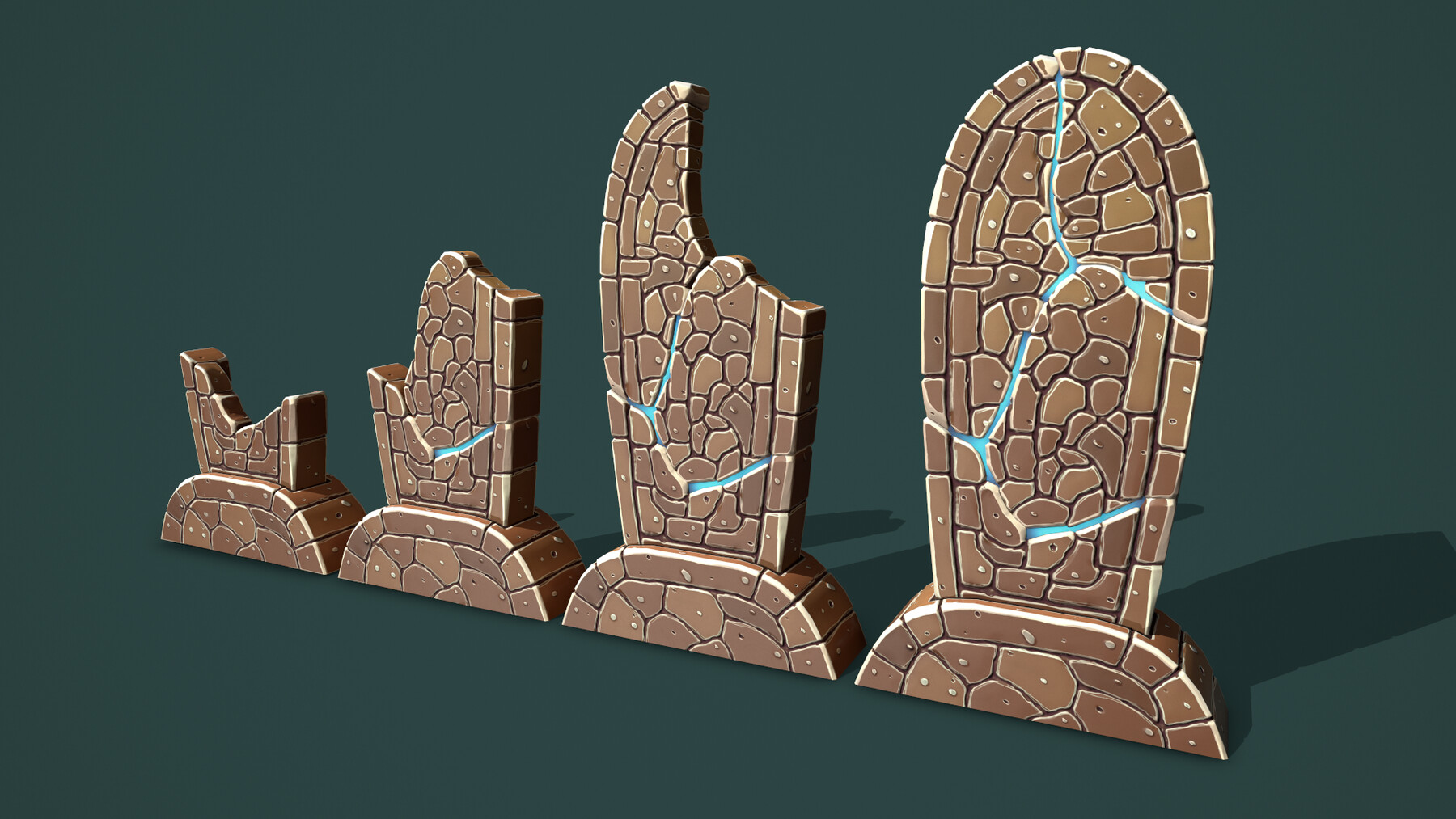 ArtStation - Gravestone rounded | Game Assets