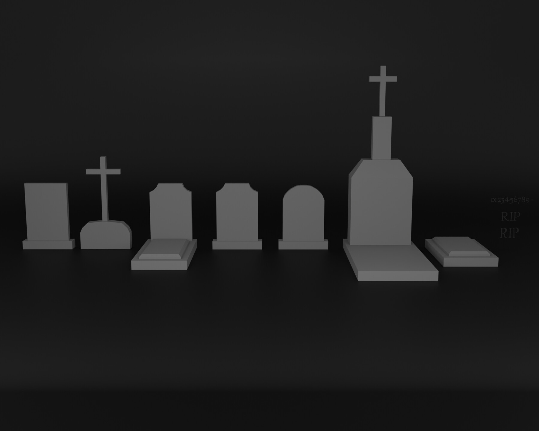 ArtStation - Graves | Game Assets