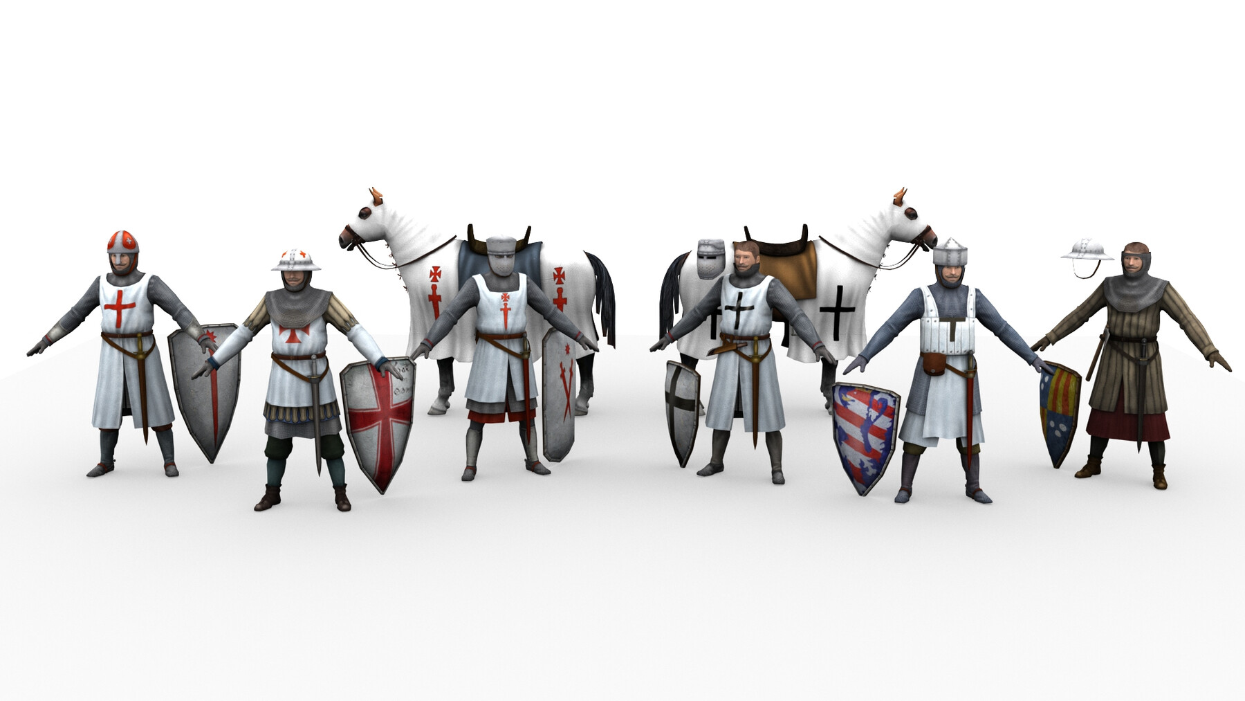 ArtStation - Knight Crusader | Resources