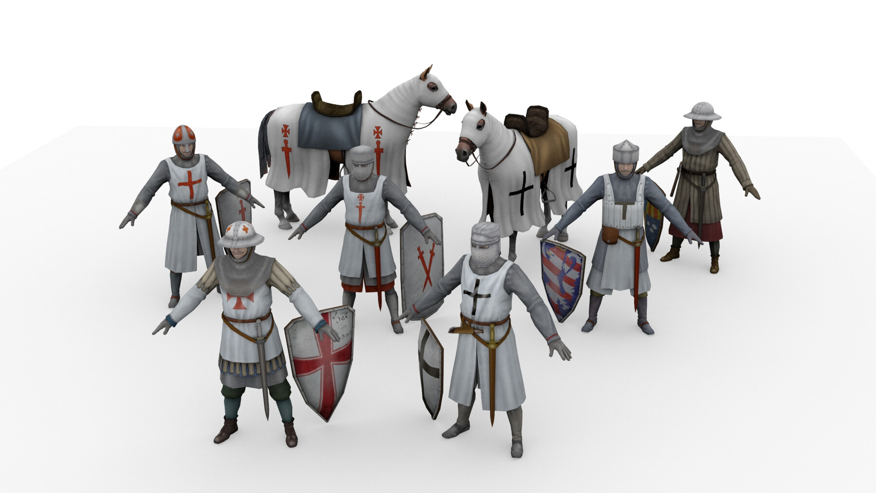 ArtStation - Knight Crusader | Resources