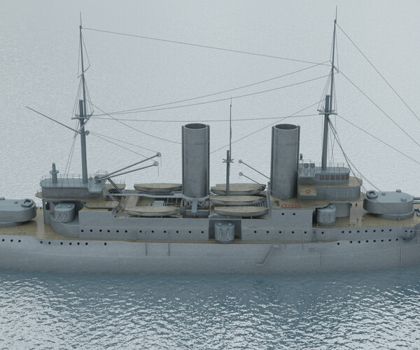 ArtStation - battleship Slava | Resources