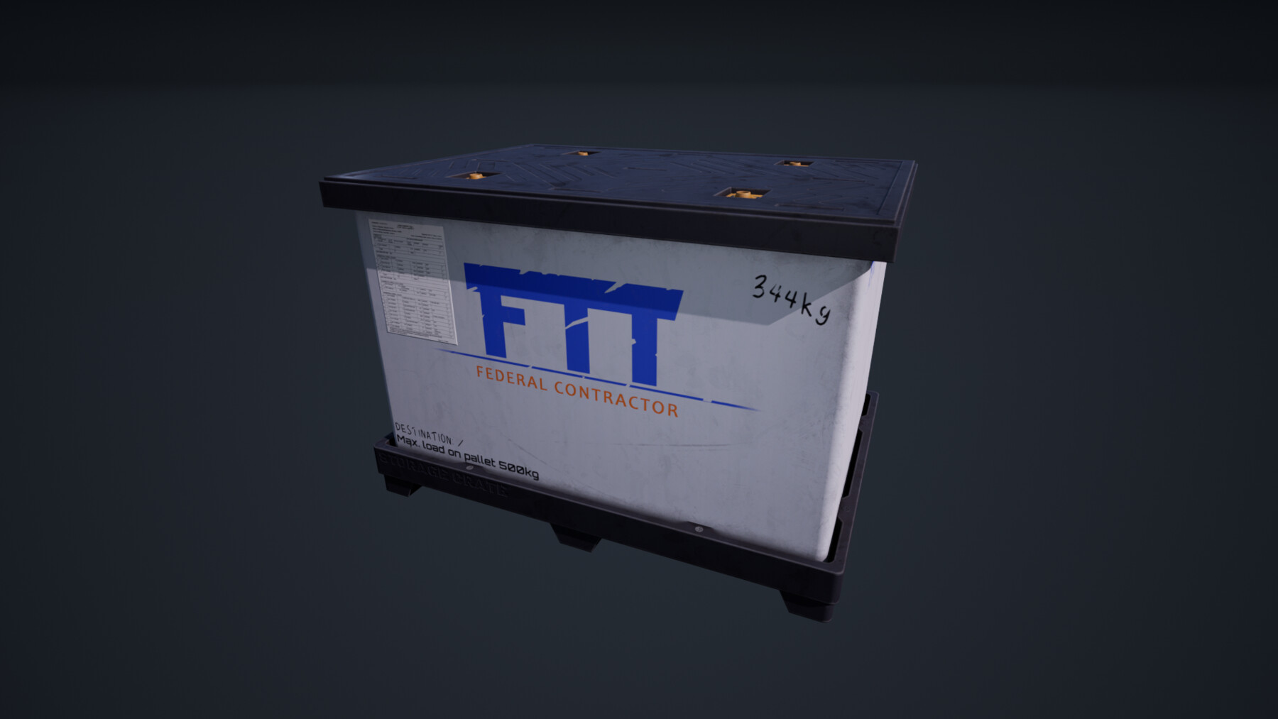 ArtStation - FreeMilitaryCrates | Game Assets