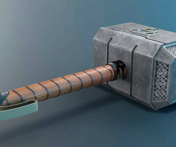 ArtStation - Thor's Mjolnir | Game Assets