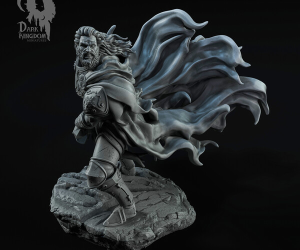 ArtStation - Avalord, The Protector - 75mm scale | Resources