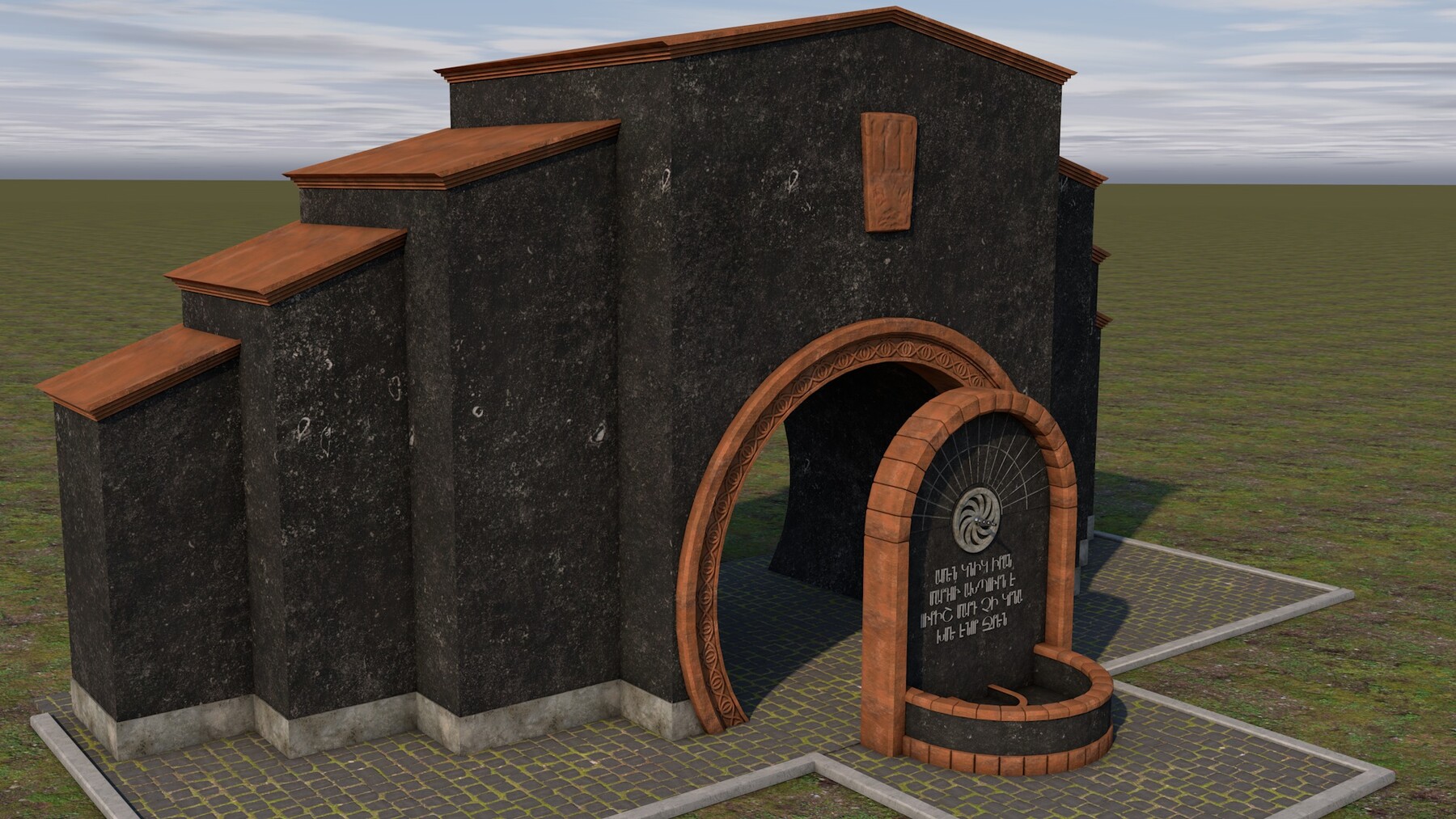 ArtStation - Memorial fountain | Resources