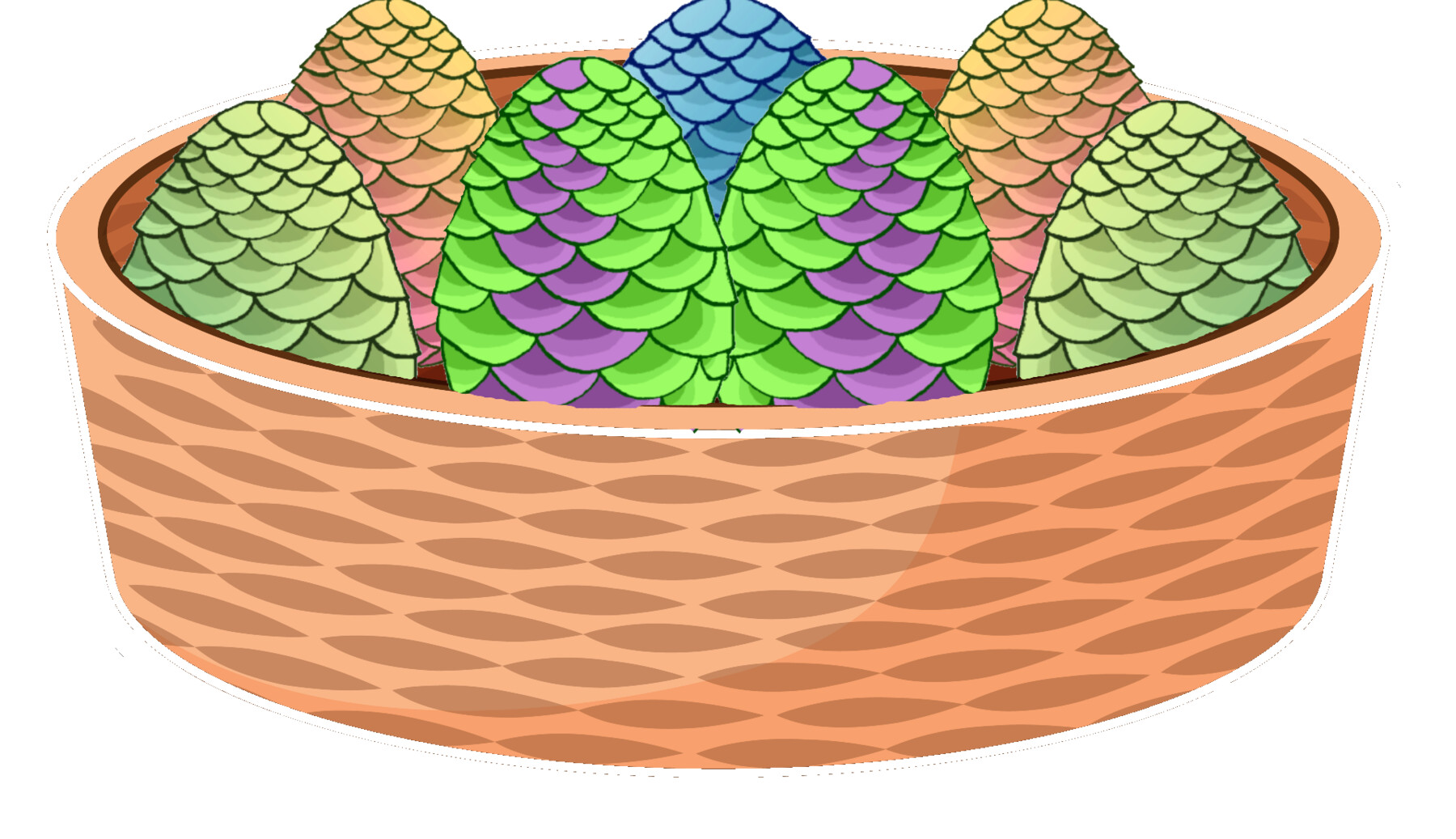 ArtStation - Egg and Basket 2D sprites | Game Assets
