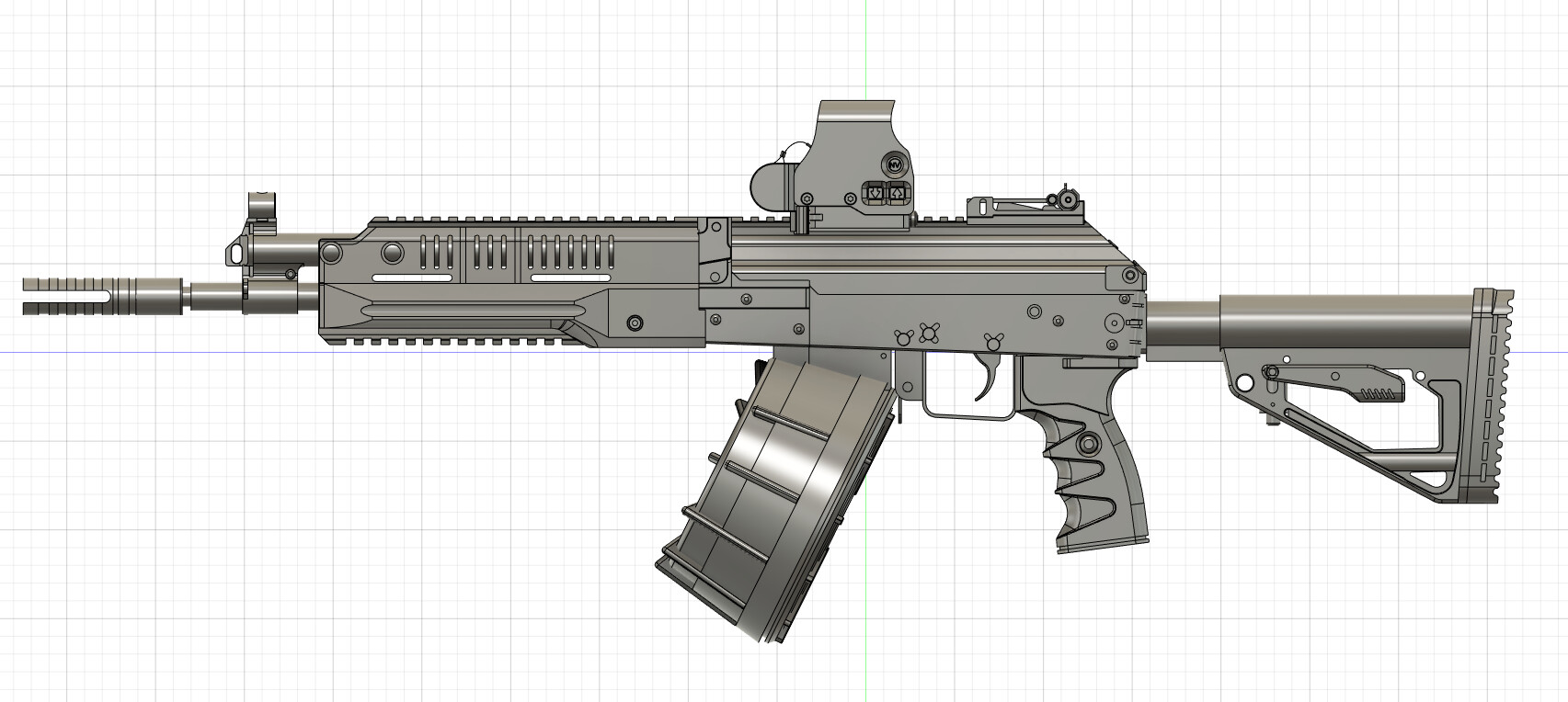 ArtStation - [CAD] RPK 16 | Resources