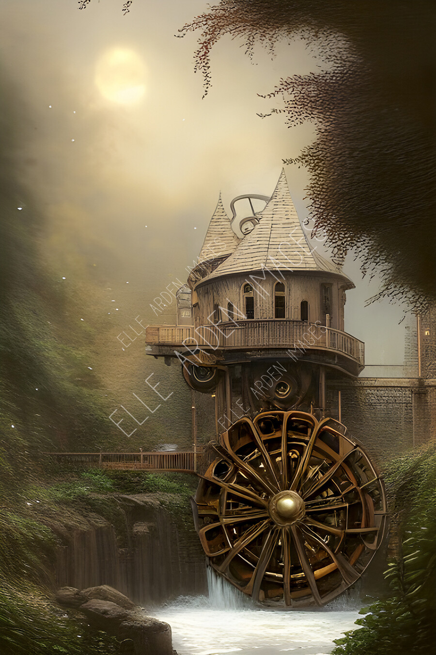 ArtStation - Steampunk Mill | Artworks