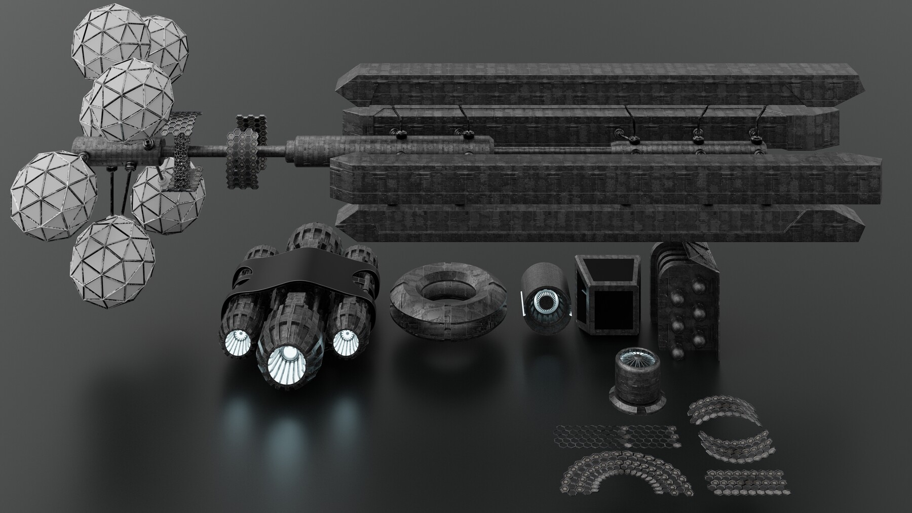 ArtStation - 3d-Space Models | Resources