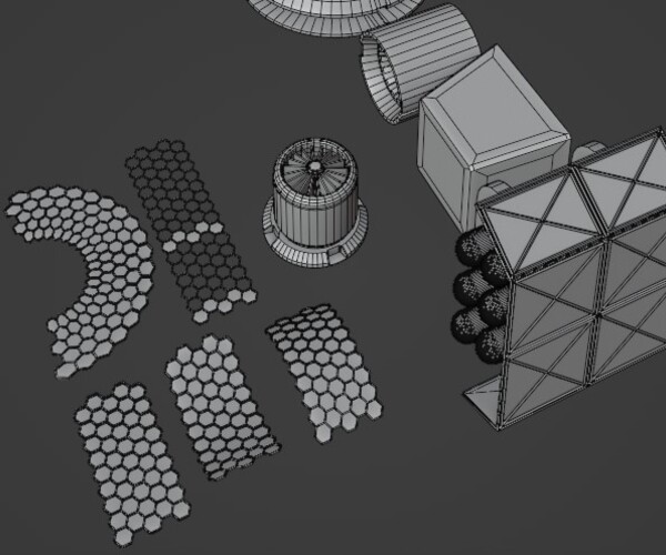 ArtStation - 3d-Space Models | Resources