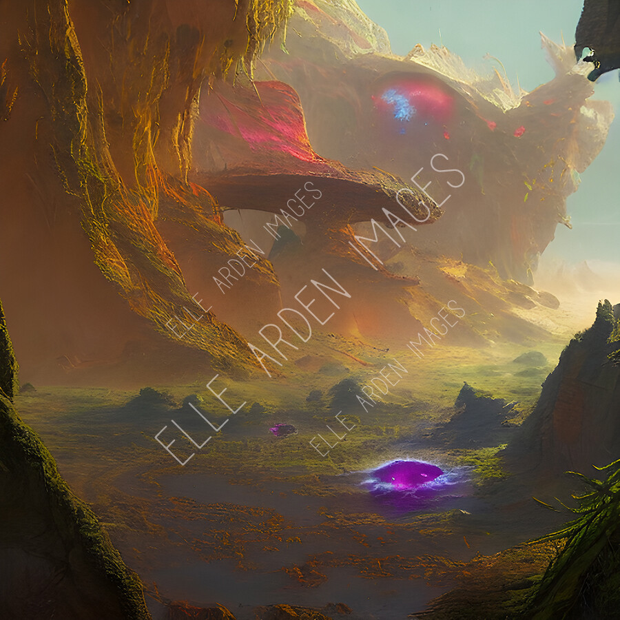 ArtStation - Alien Landscape | Artworks