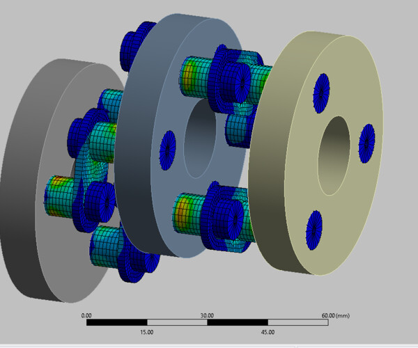 ArtStation - Schmidt Coupling Ansys Mechanical Transient Analysis with ...