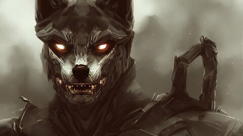 ArtStation - Cyber WereWolf | Artworks