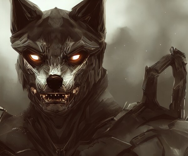 ArtStation - Cyber WereWolf | Artworks