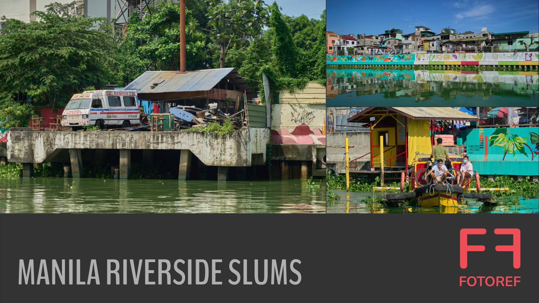 ArtStation - 322 photos of Manila Riverside Slums | Resources