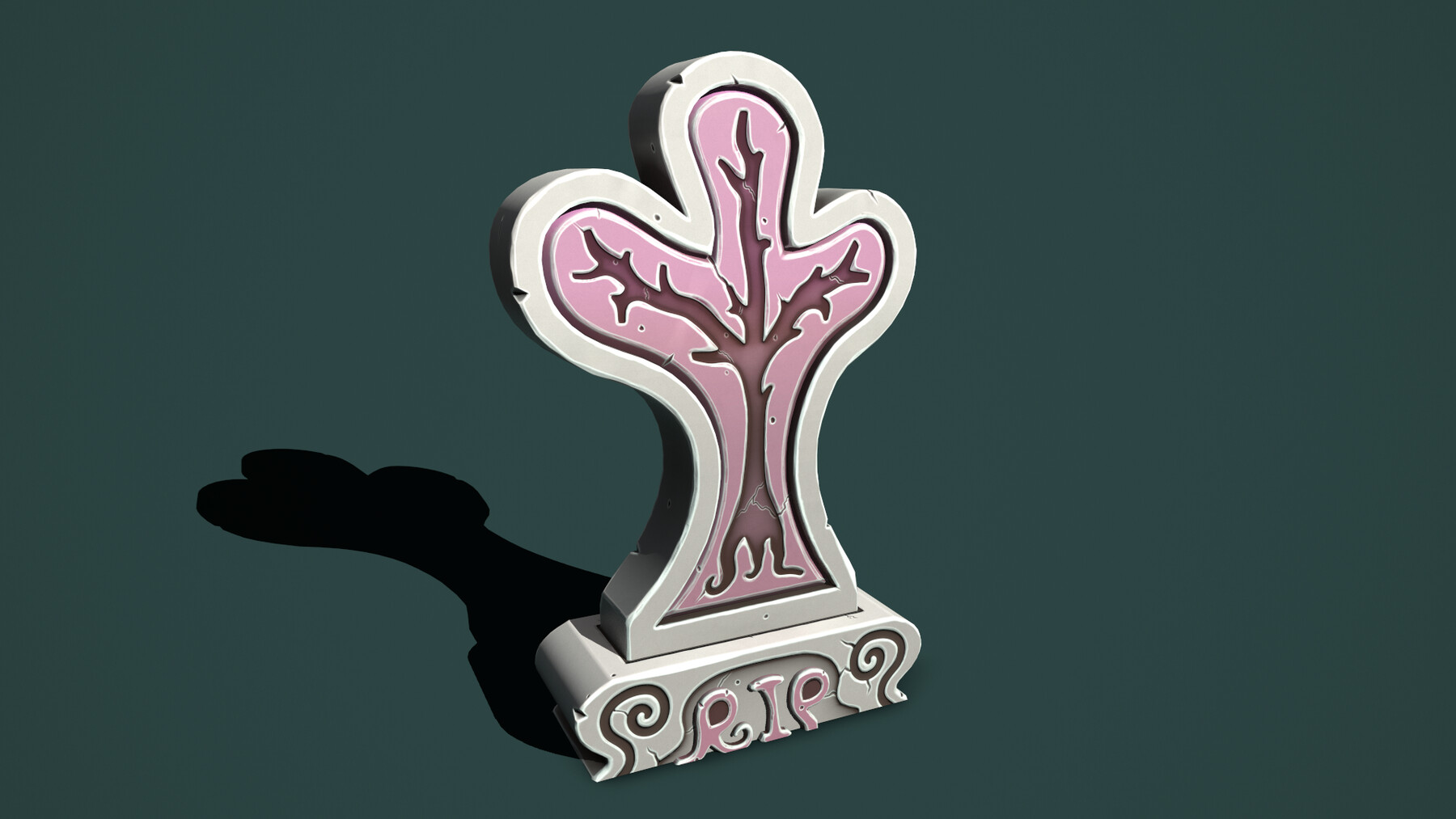 ArtStation - Gravestone tree | Game Assets