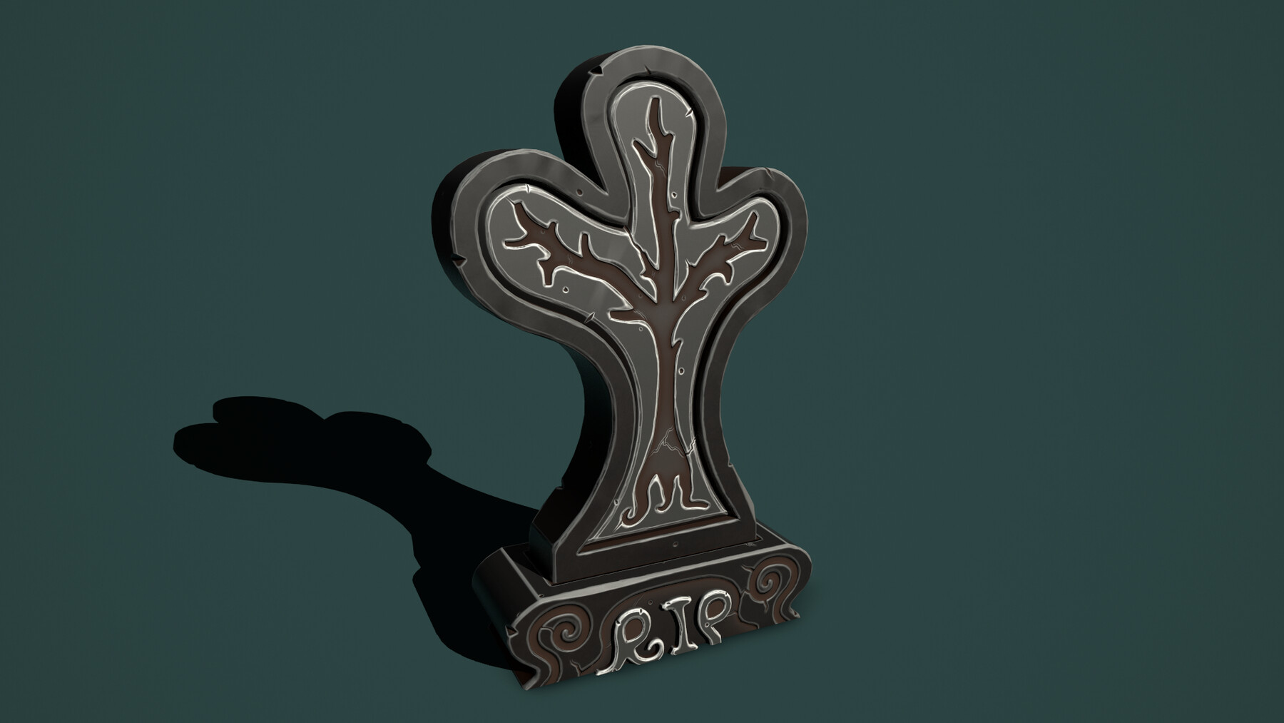 ArtStation - Gravestone tree | Game Assets