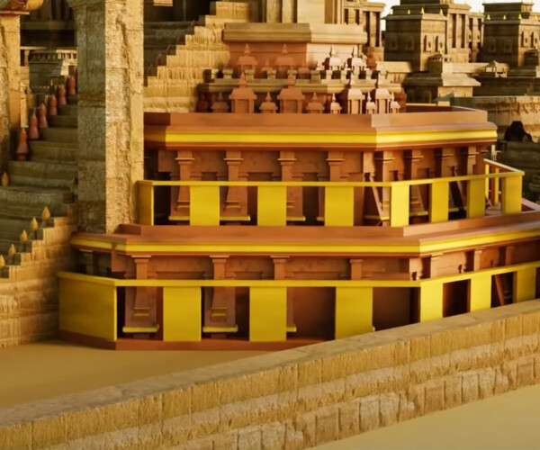ArtStation - Mahishmati Full Palace + Mahishmati Main Castle 3D Model ...