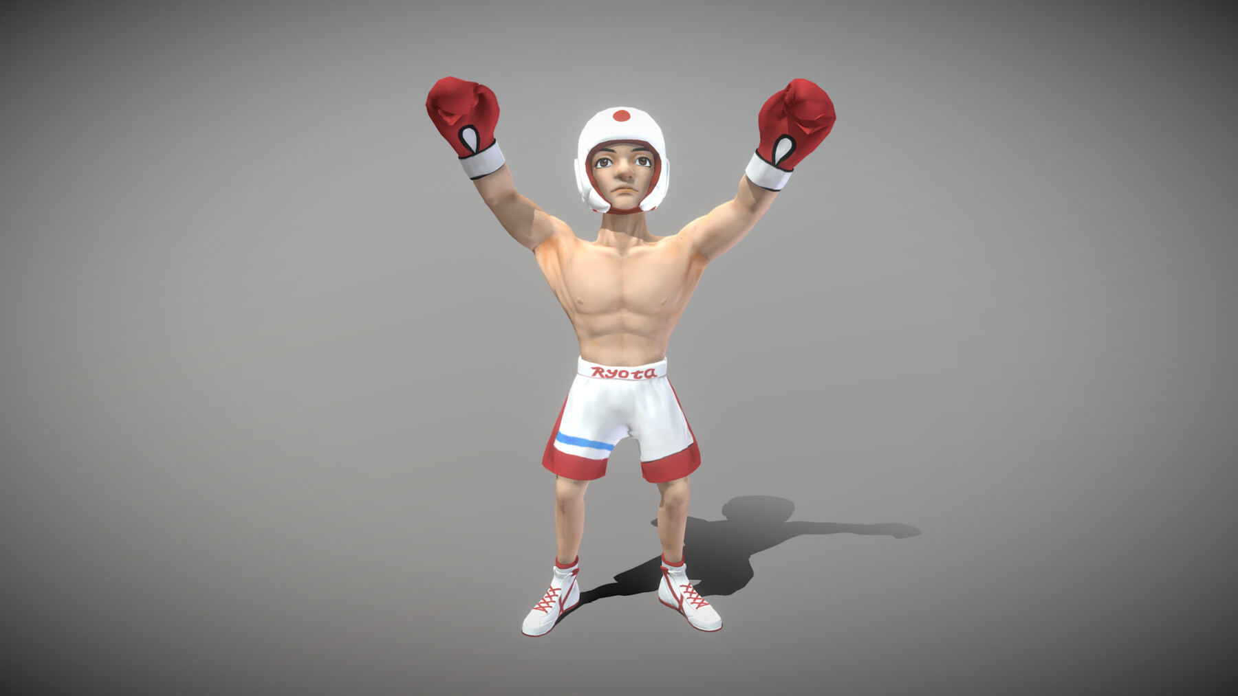 ArtStation - Asian Boxer | Game Assets