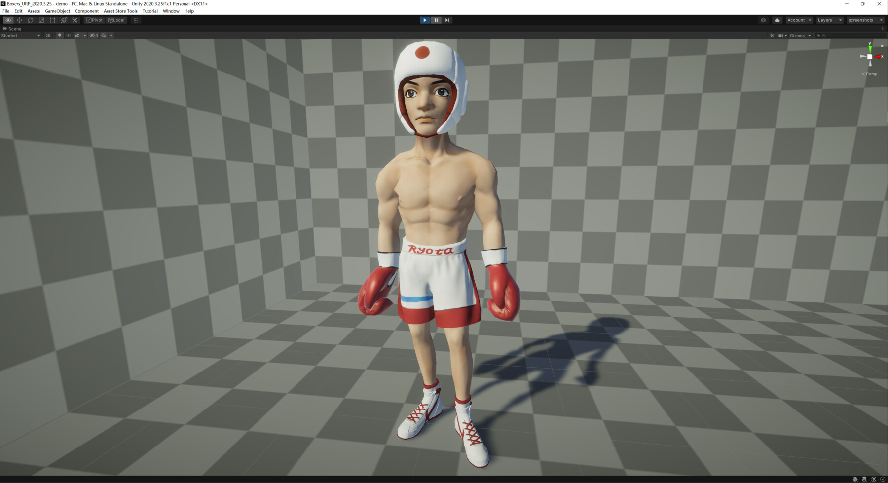 ArtStation - Asian Boxer | Game Assets