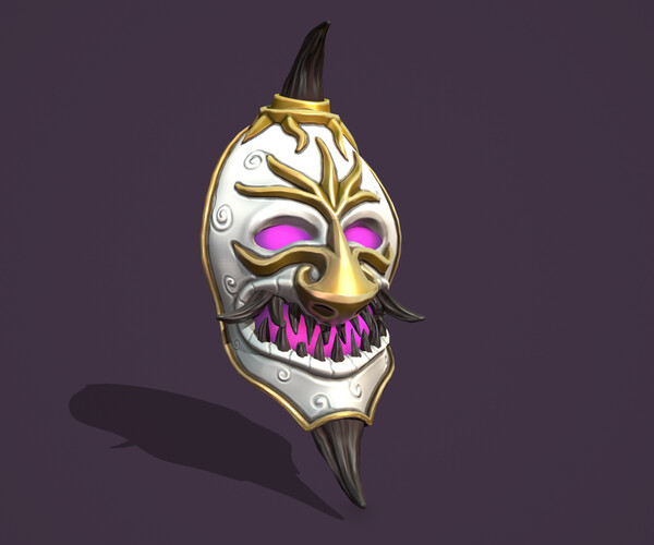 ArtStation - Evil mask | Game Assets