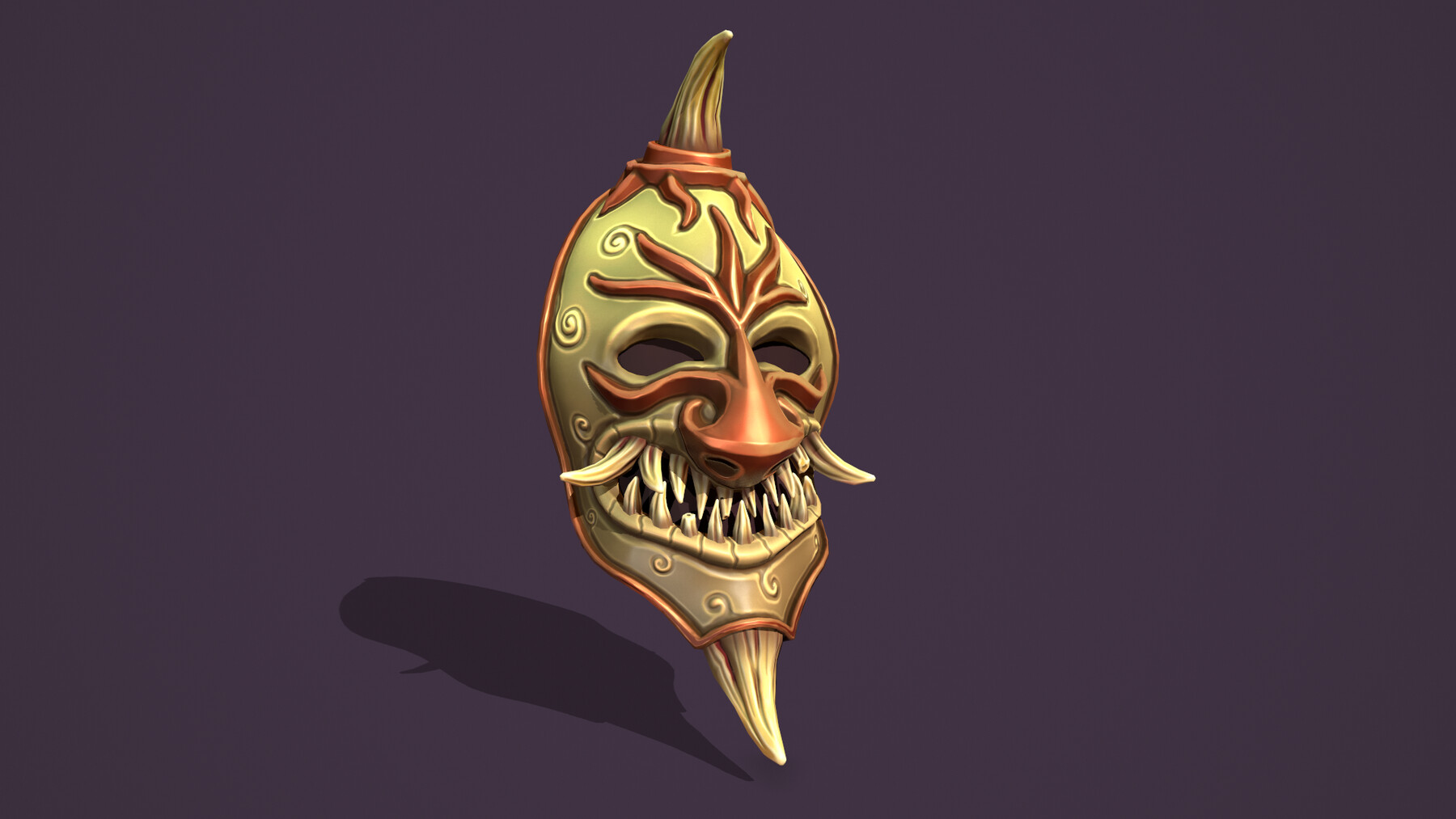 ArtStation - Evil mask | Game Assets