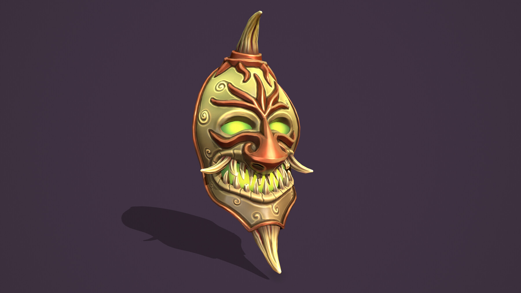 ArtStation - Evil mask | Game Assets