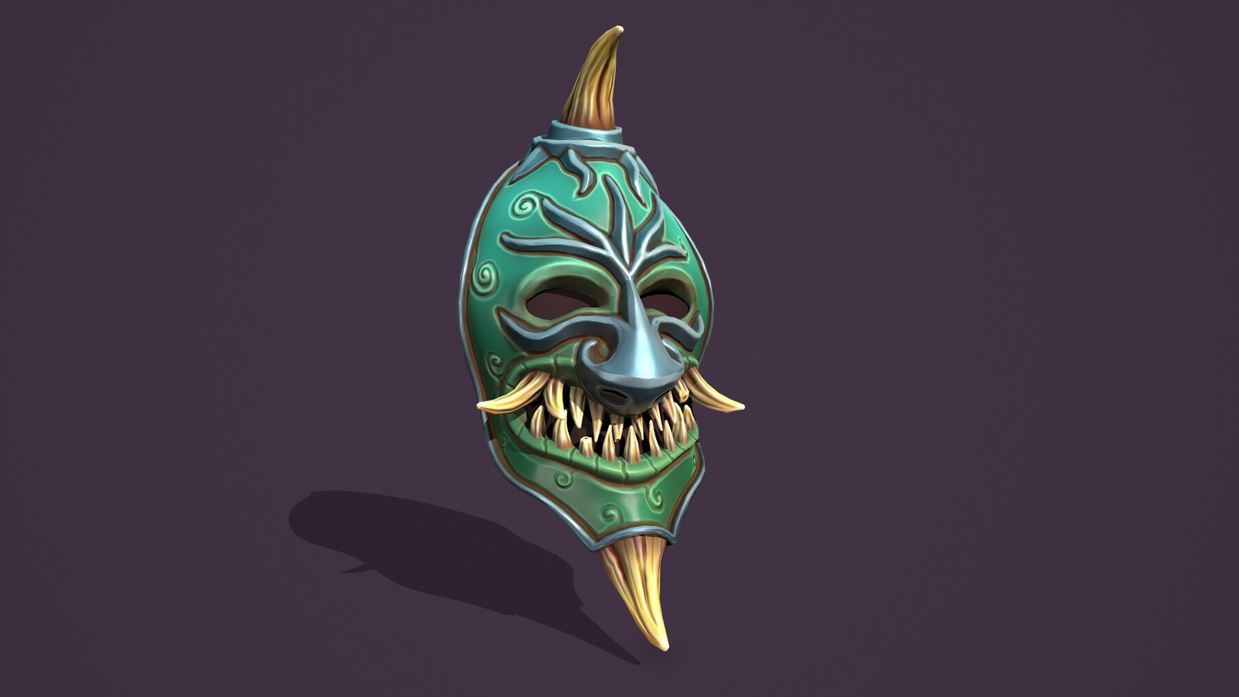 ArtStation - Evil mask | Game Assets