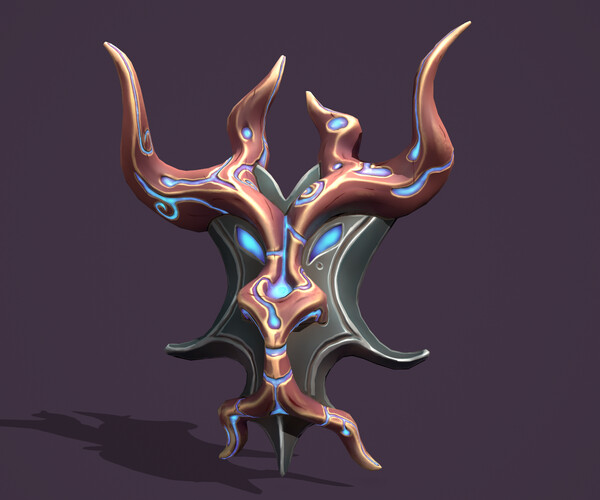 ArtStation - Forest mask | Game Assets