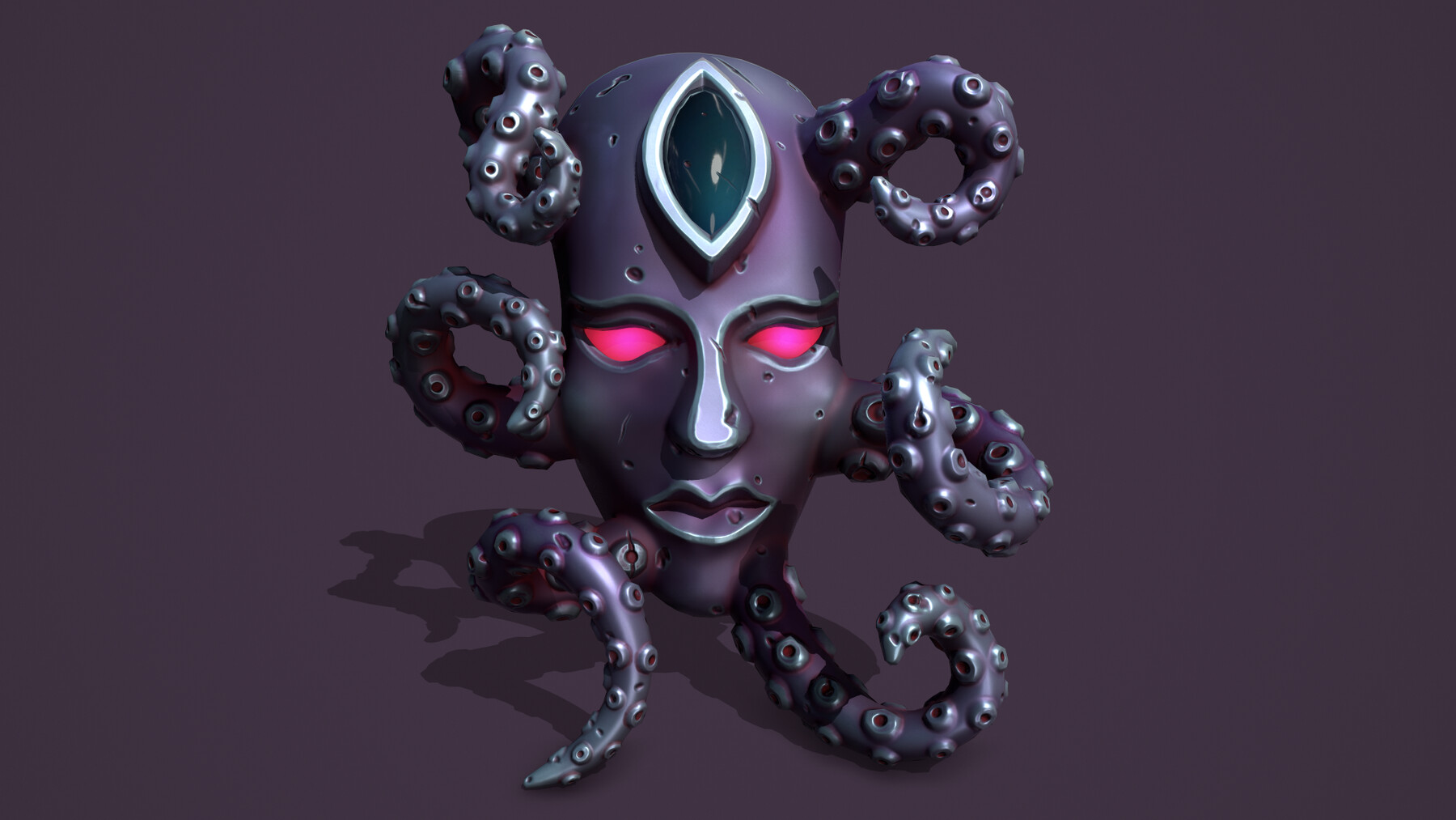 ArtStation - Octopus mask | Game Assets