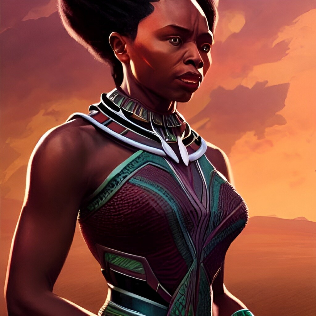 ArtStation - 0015 Wakanda Warrior Woman 111jpg wonder pack | Artworks