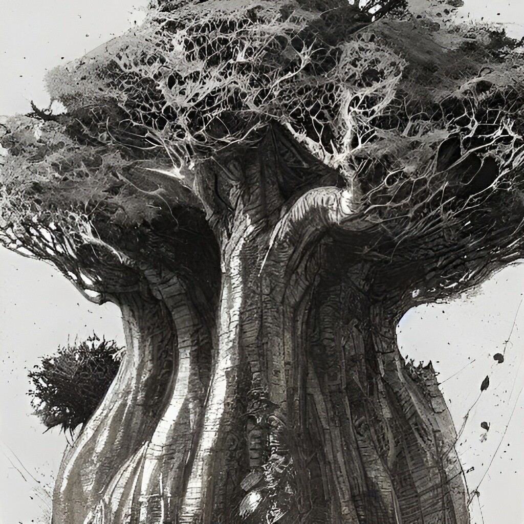 ArtStation - 0013 Baobab Tree 206jpg wonder pack | Artworks