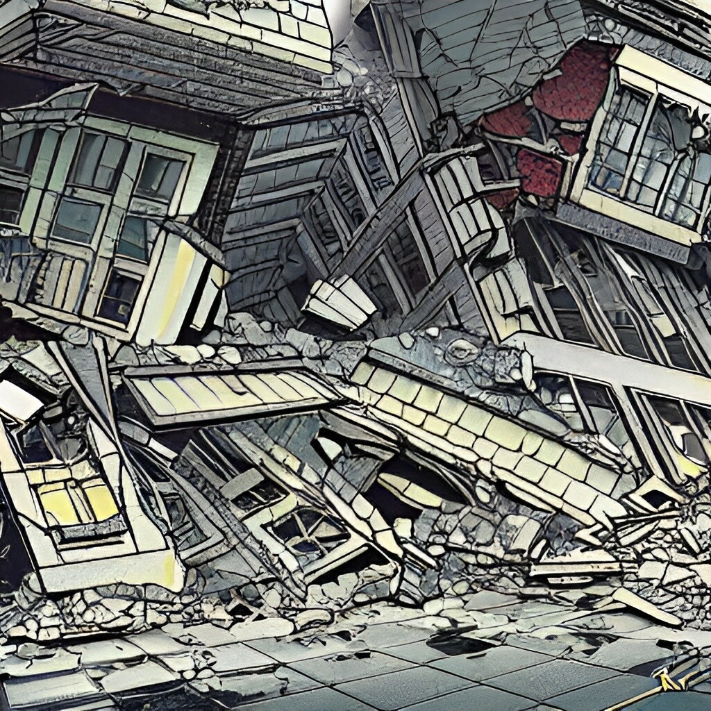 ArtStation - Destroyed facade building texture 291jpg wonder pack ...