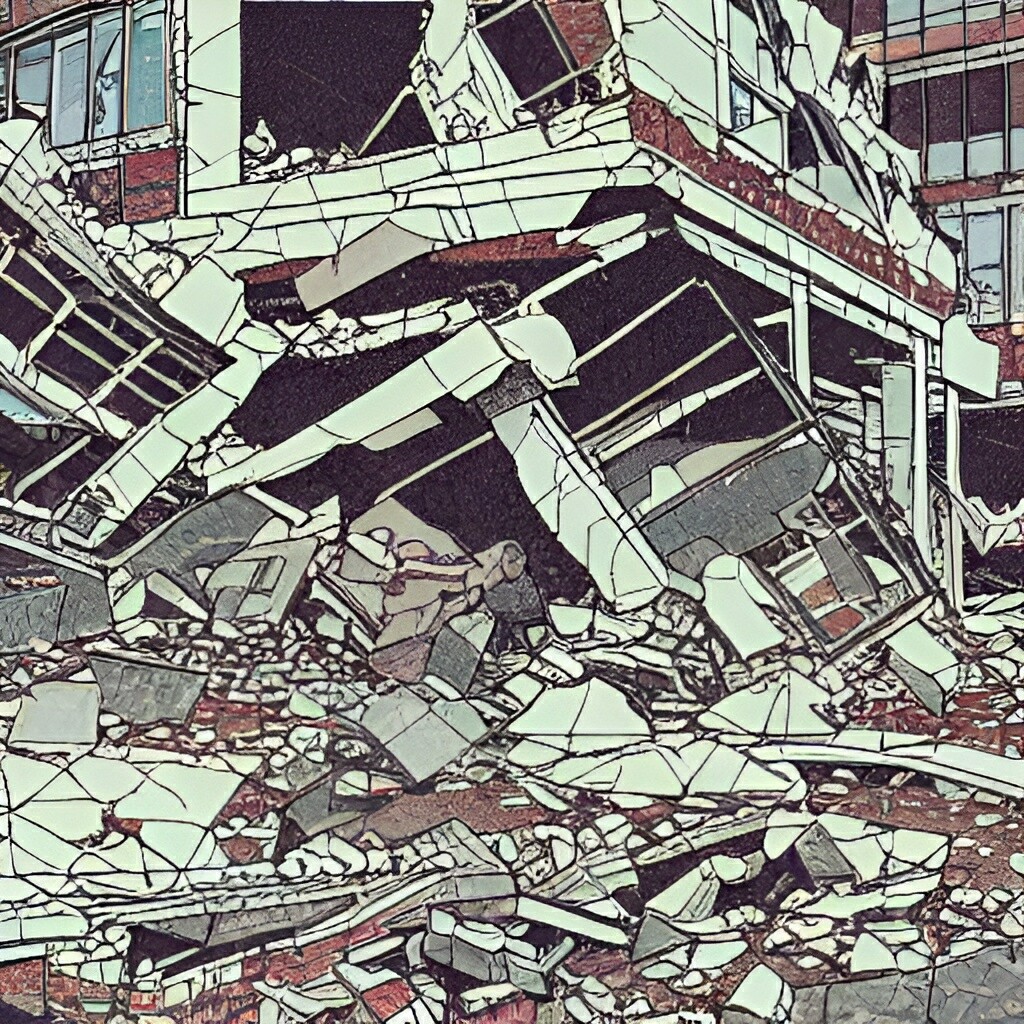 ArtStation - Destroyed facade building texture 291jpg wonder pack ...