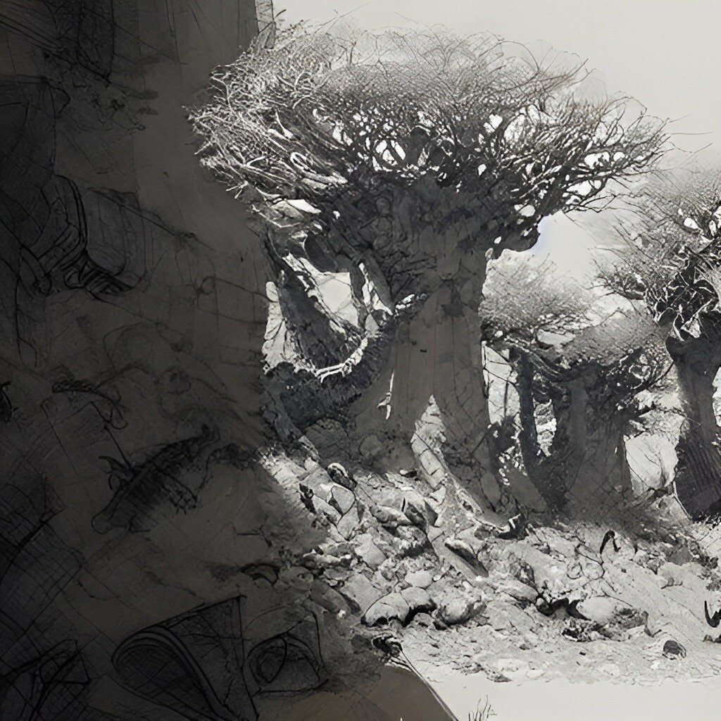 ArtStation - 0013 Baobab Tree 206jpg wonder pack | Artworks