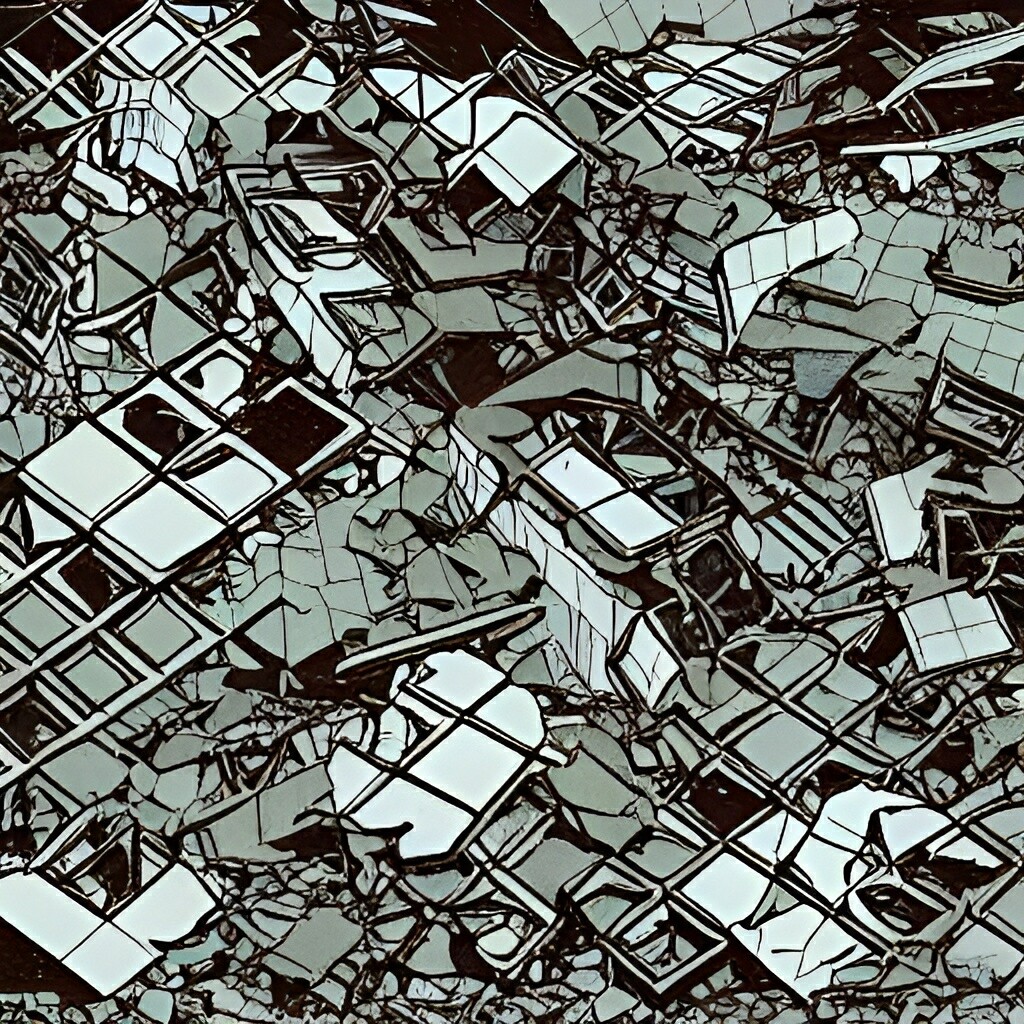 ArtStation - Destroyed facade building texture 291jpg wonder pack ...