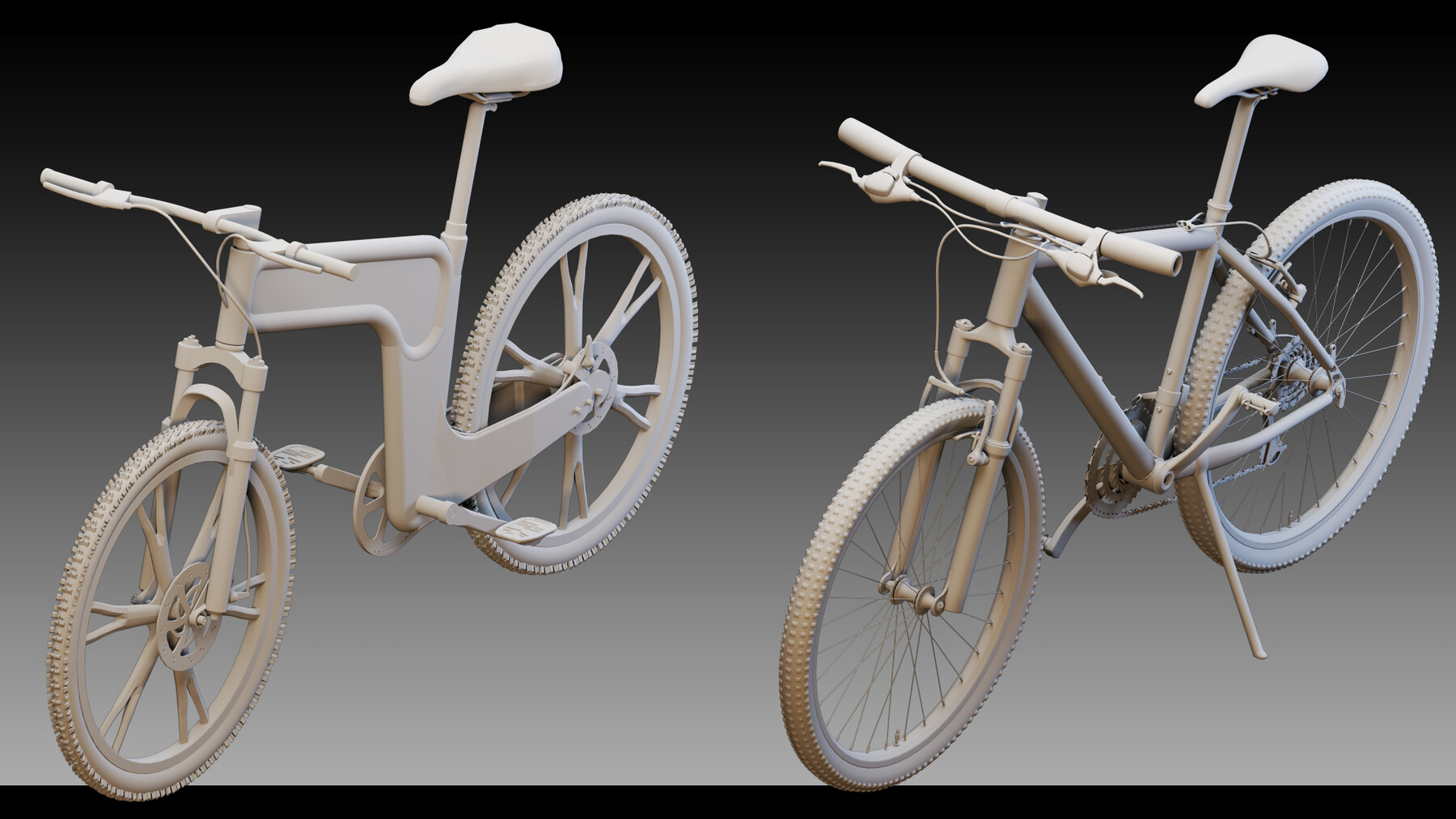 ArtStation - 40 Bicycles- Kitbash- High detail 3d models | Resources