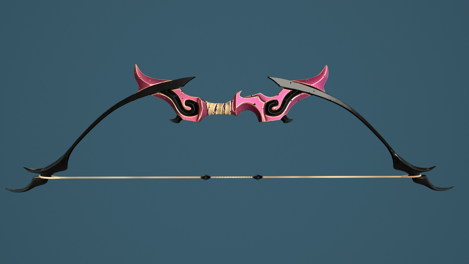 ArtStation - Snake bow and quiver | Game Assets
