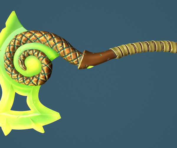 ArtStation - Snake axe | Game Assets