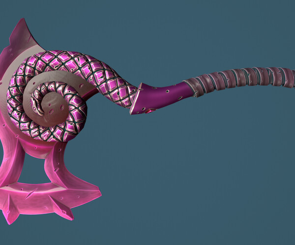 ArtStation - Snake axe | Game Assets