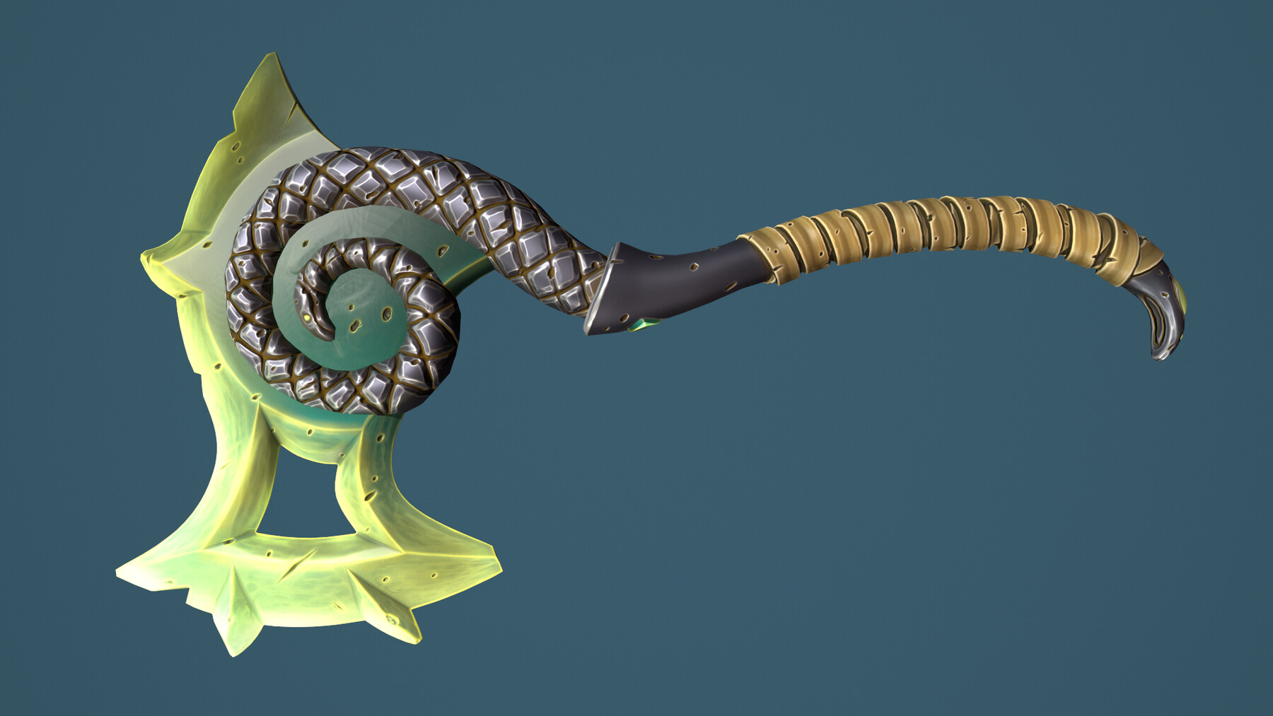 ArtStation - Snake axe | Game Assets