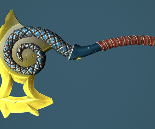 ArtStation - Snake axe | Game Assets