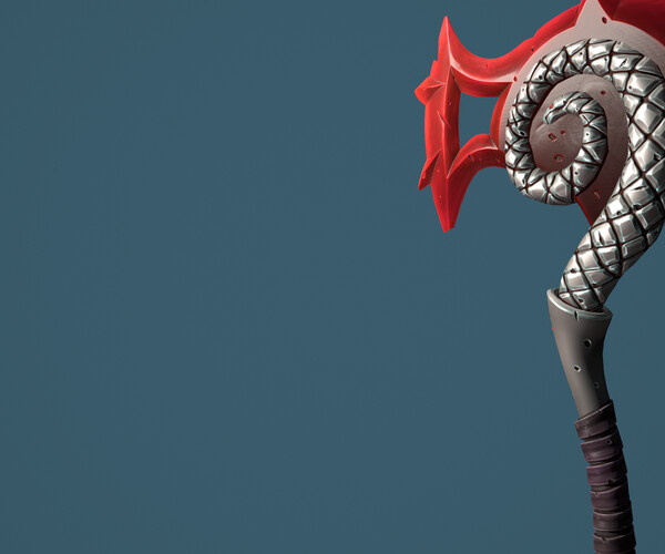 ArtStation - Snake axe | Game Assets