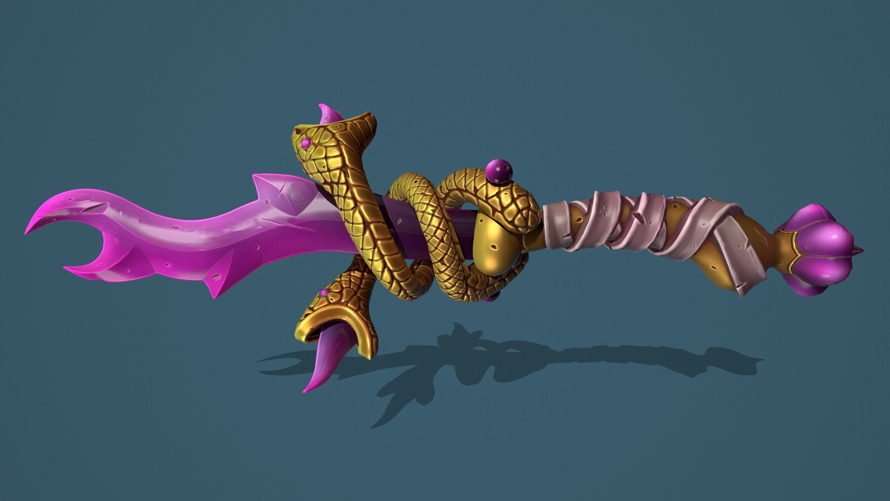 ArtStation - Snake Dagger | Game Assets